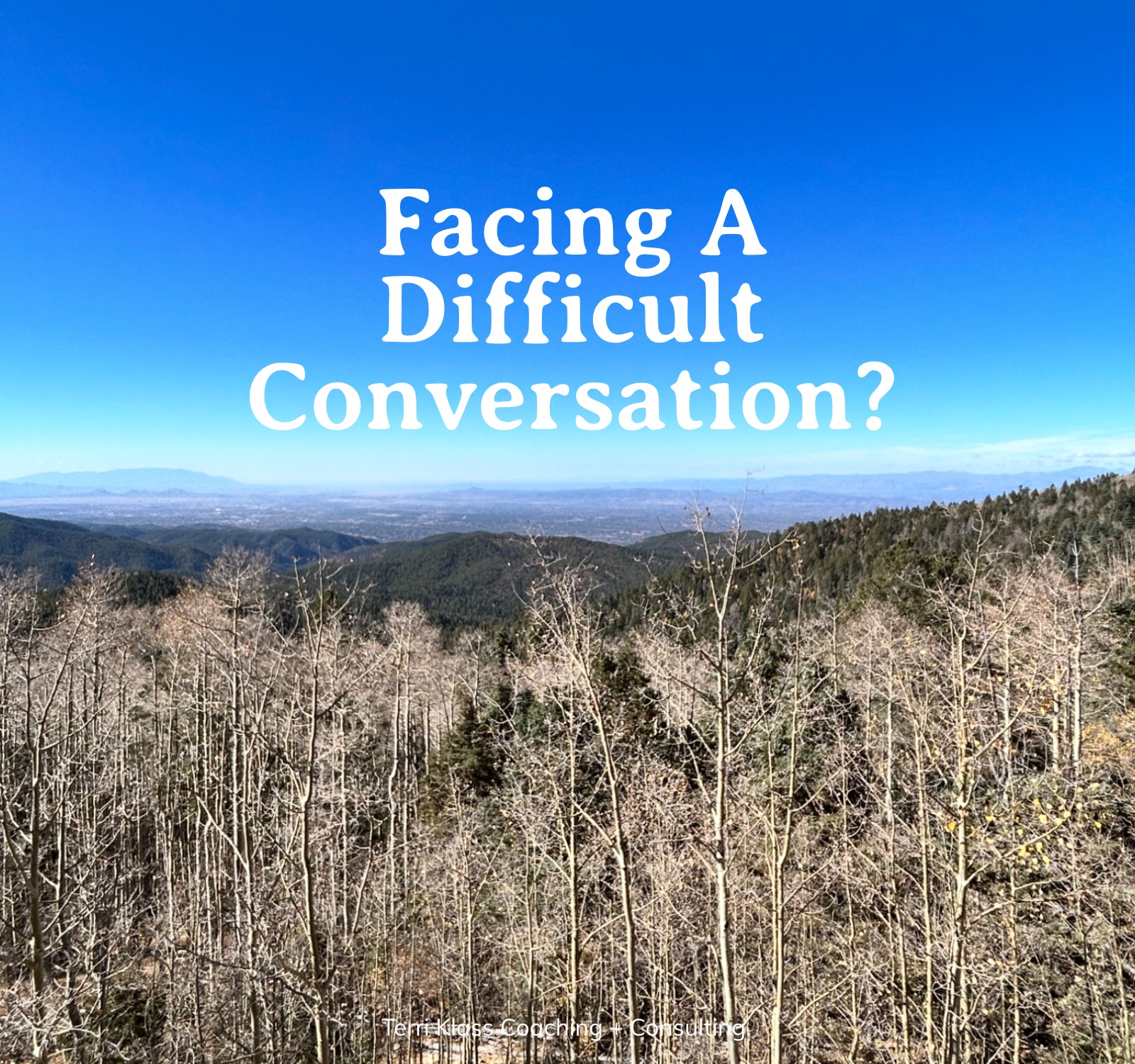 Not Sure How To Stick The Landing For A Difficult Conversation? | Terri ...